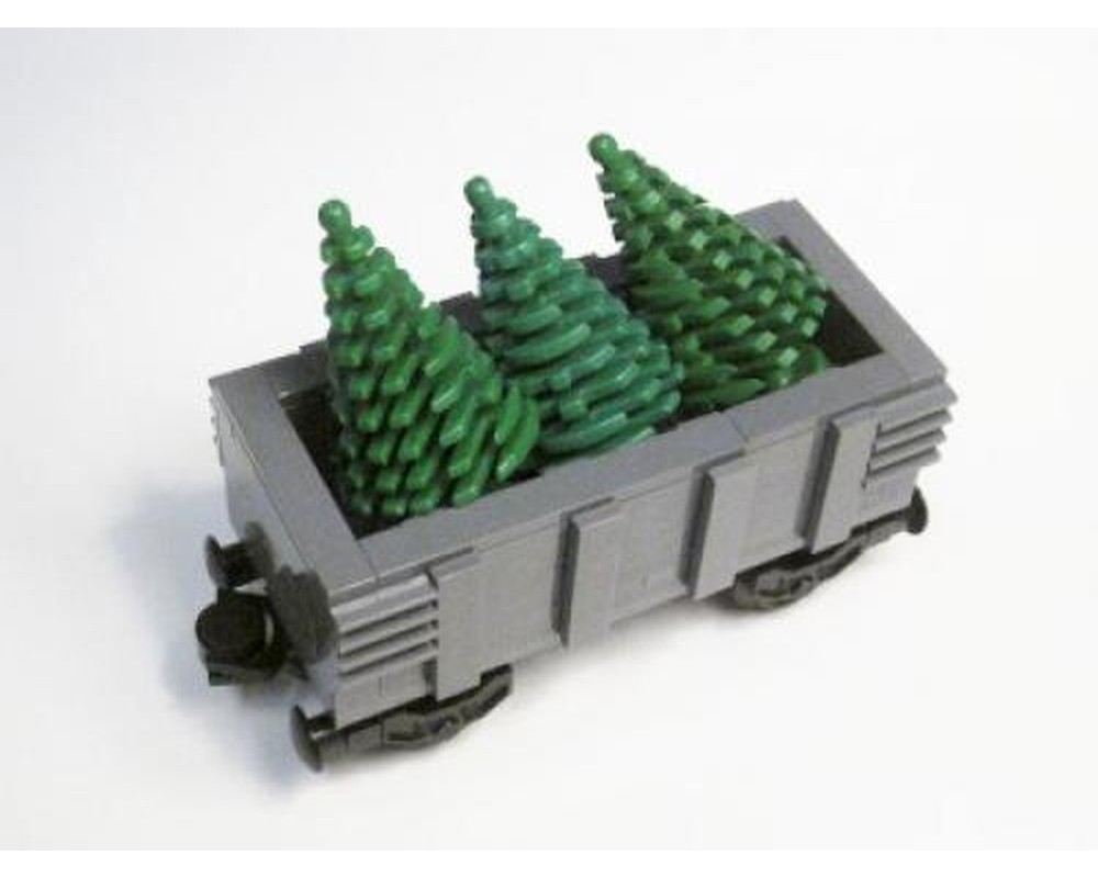 LEGO MOC-1808 Timber Transport (Train 2014) | Rebrickable - Build with LEGO