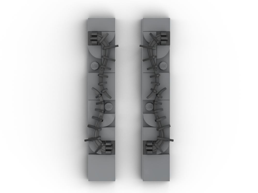 LEGO MOC 75810 The Upside Down - Alternative side walls for the ...