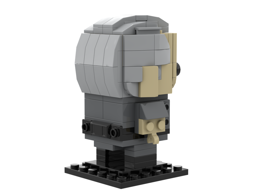 LEGO MOC Grand Moff Tarkin Brickheadz by Ant0noo | Rebrickable - Build ...