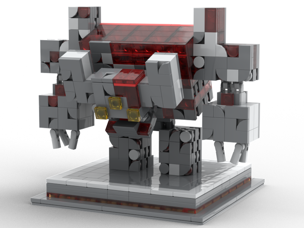 LEGO MOC Minecraft Dungeons Redstone Monstrosity by FyreDragon ...