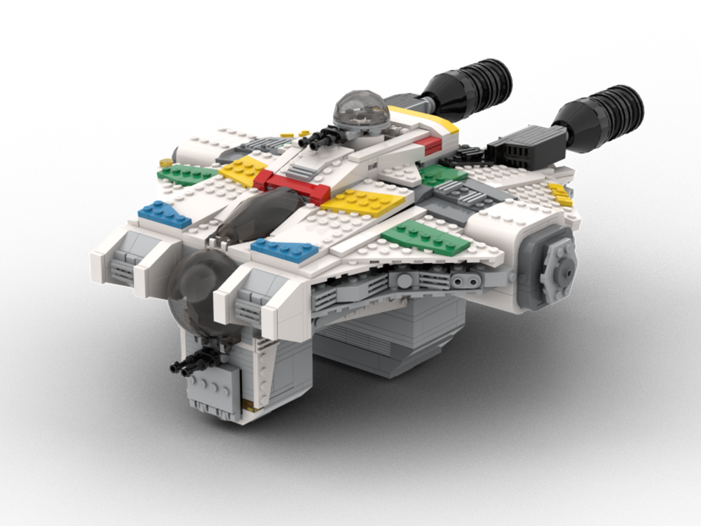 LEGO MOC Star Wars Ghost mod by MontyBricks | Rebrickable - Build with LEGO