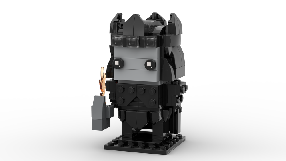 LEGO MOC Melkor(Morgoth) Brickheadz by sydbarrett | Rebrickable - Build ...