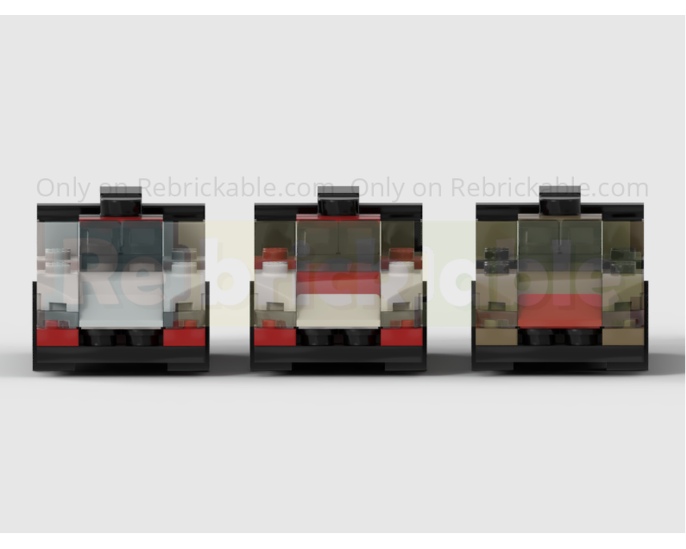 LEGO MOC Pack Of 3 WEC Porsche 963 LMDh Racing Cars - Half Speed ...