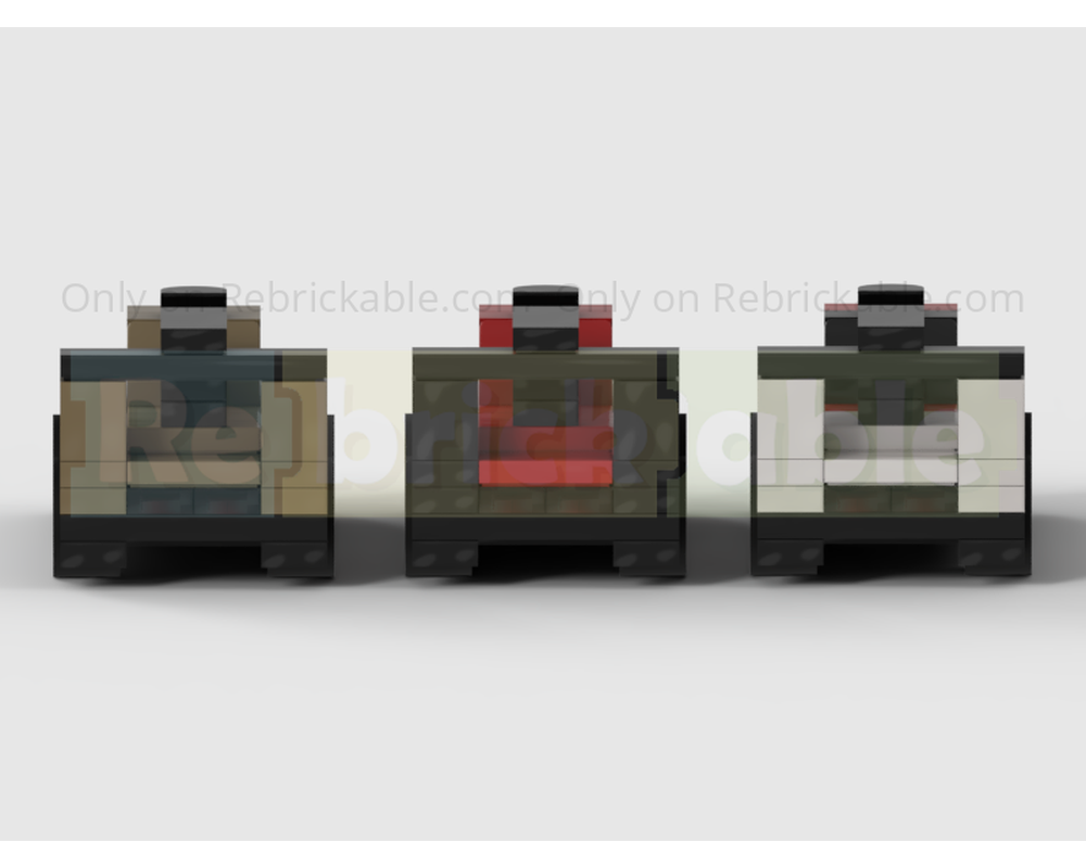 LEGO MOC Pack Of 3 WEC Porsche 963 LMDh Racing Cars - Half Speed ...