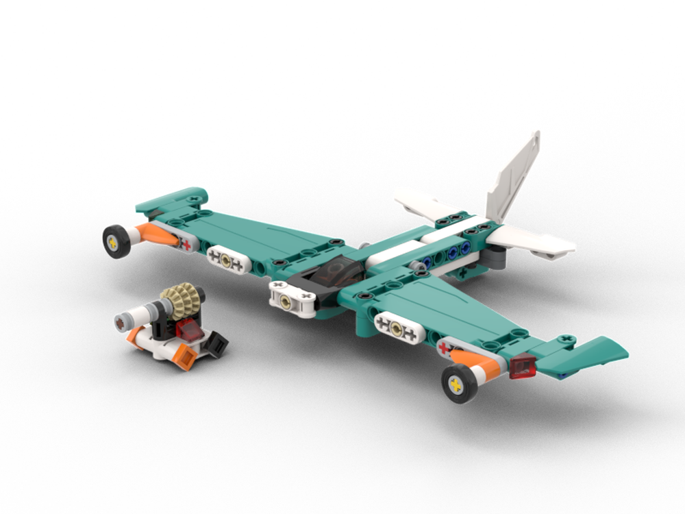 LEGO MOC Battle Plane and Tank by BuildingByTheBrick | Rebrickable ...