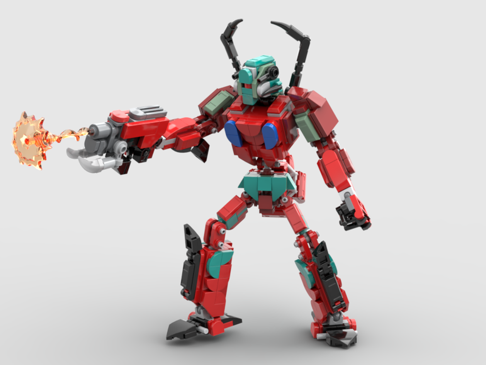 LEGO MOC Inferno by EXCALIBURtheONE | Rebrickable - Build with LEGO