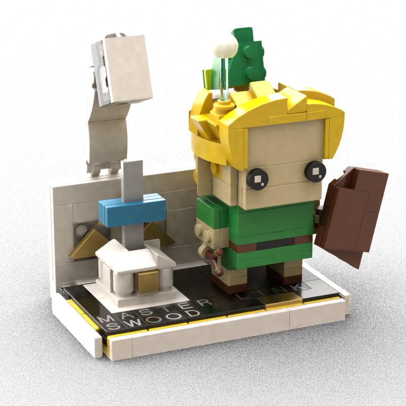 LEGO MOC Young Link and Master Sword (Brickheadz) by Сергійs ...