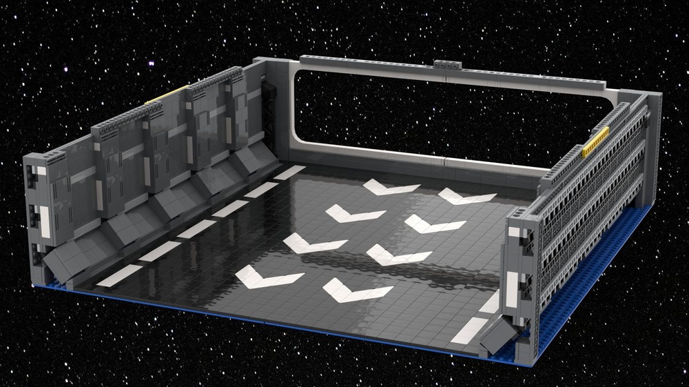 LEGO MOC Death Star Hanger Bay by Zombie_Striker | Rebrickable - Build ...