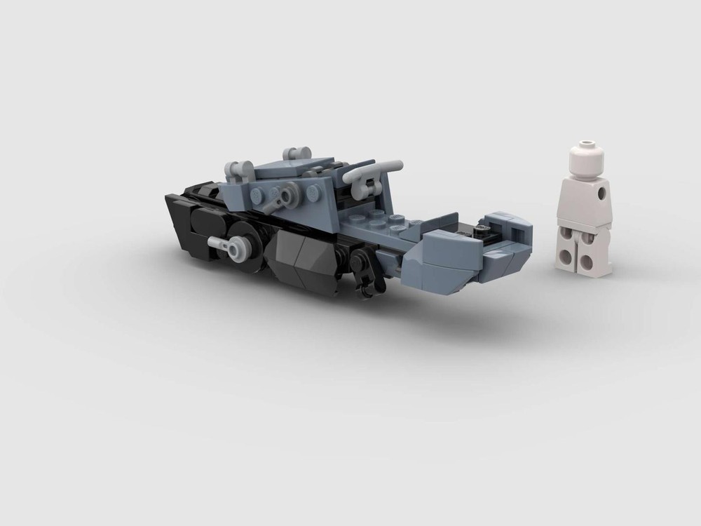 LEGO MOC First Order Treadspeeder 125 Z Minifigure scale by DJGK ...