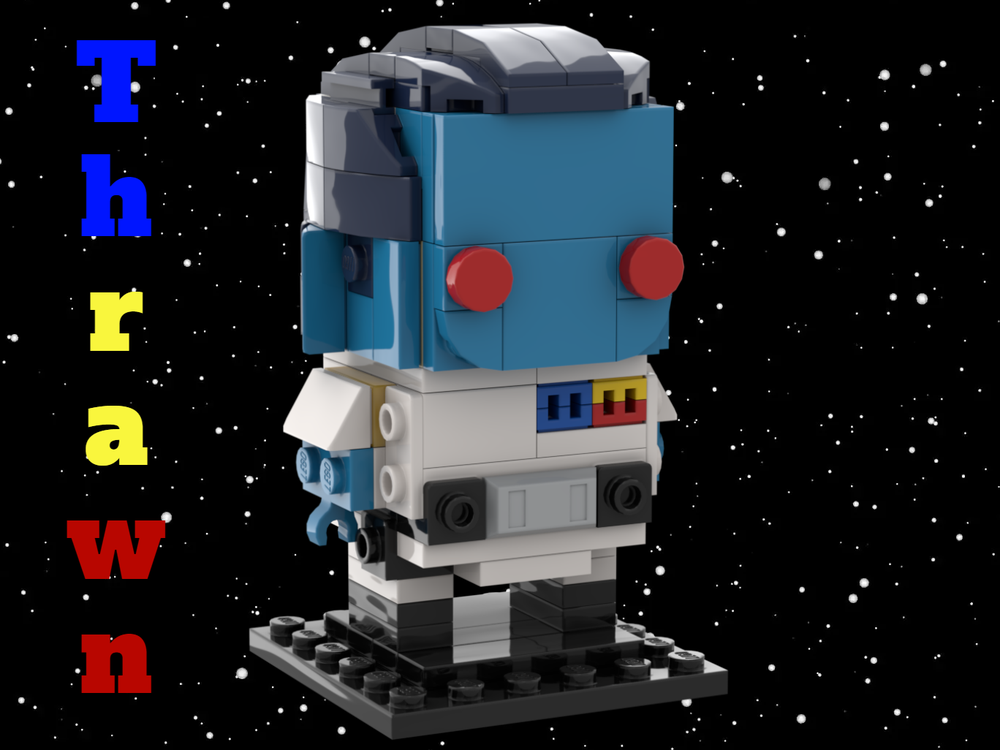 LEGO MOC Grand Admiral Thrawn Brickheadz by Ant0noo | Rebrickable ...