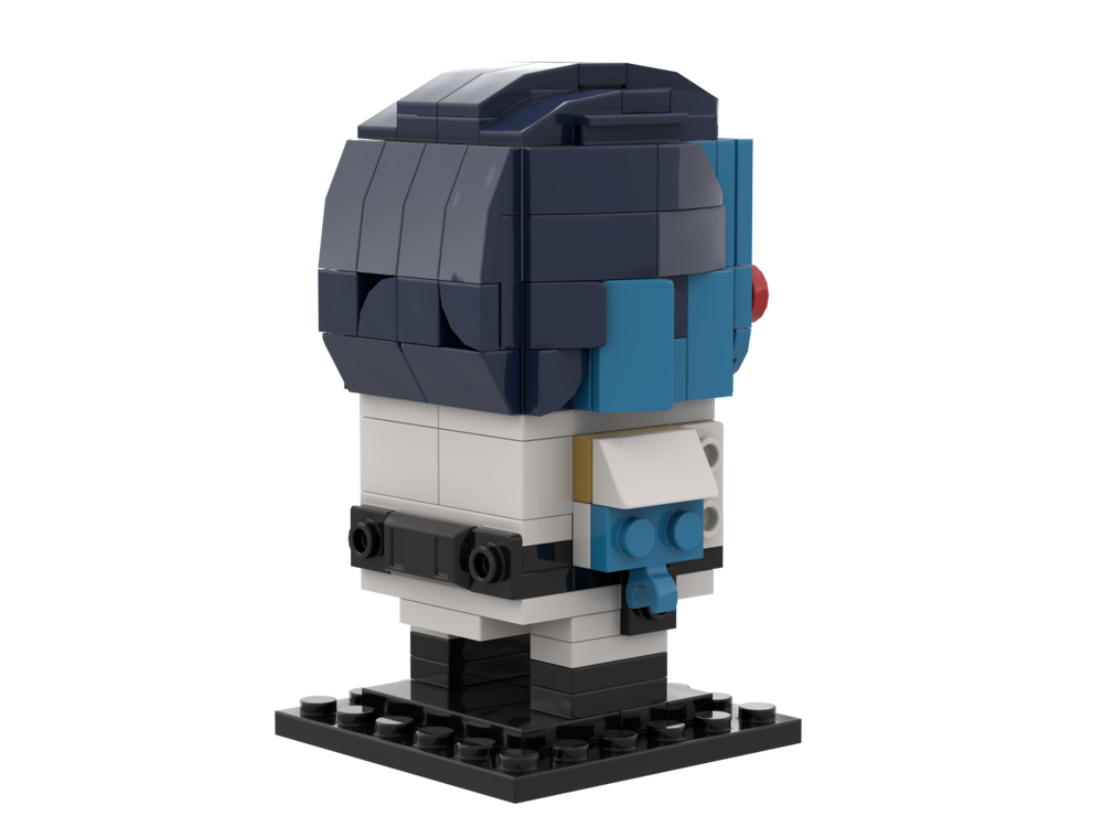 LEGO MOC Grand Admiral Thrawn Brickheadz by Ant0noo | Rebrickable ...