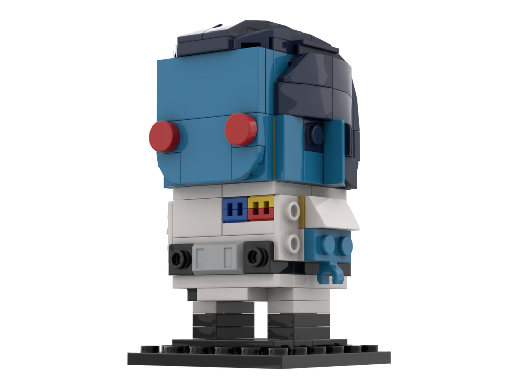LEGO MOC Grand Admiral Thrawn Brickheadz by Ant0noo | Rebrickable ...