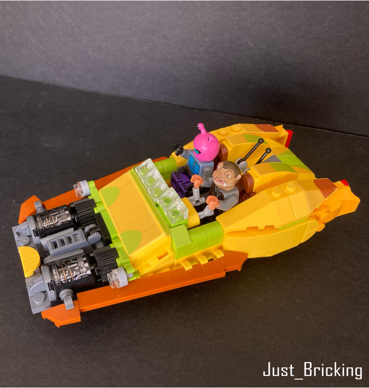 LEGO MOC XJ-6 Airspeeder and Zam Wesell's Airspeeder by just_bricking ...