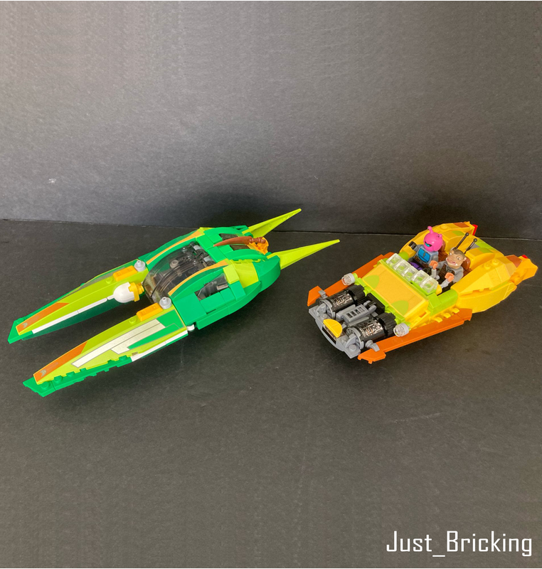LEGO MOC XJ-6 Airspeeder and Zam Wesell's Airspeeder by just_bricking ...