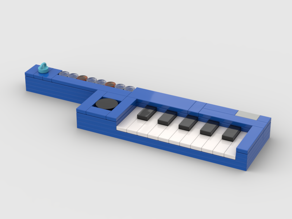 LEGO MOC LEGO keytar keyboard by BP Design | Rebrickable - Build with LEGO