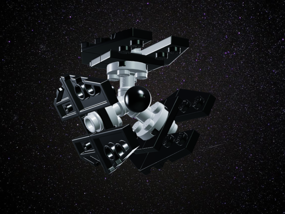 LEGO MOC Micro Scale T.I.E. Defender by bentbliley | Rebrickable ...