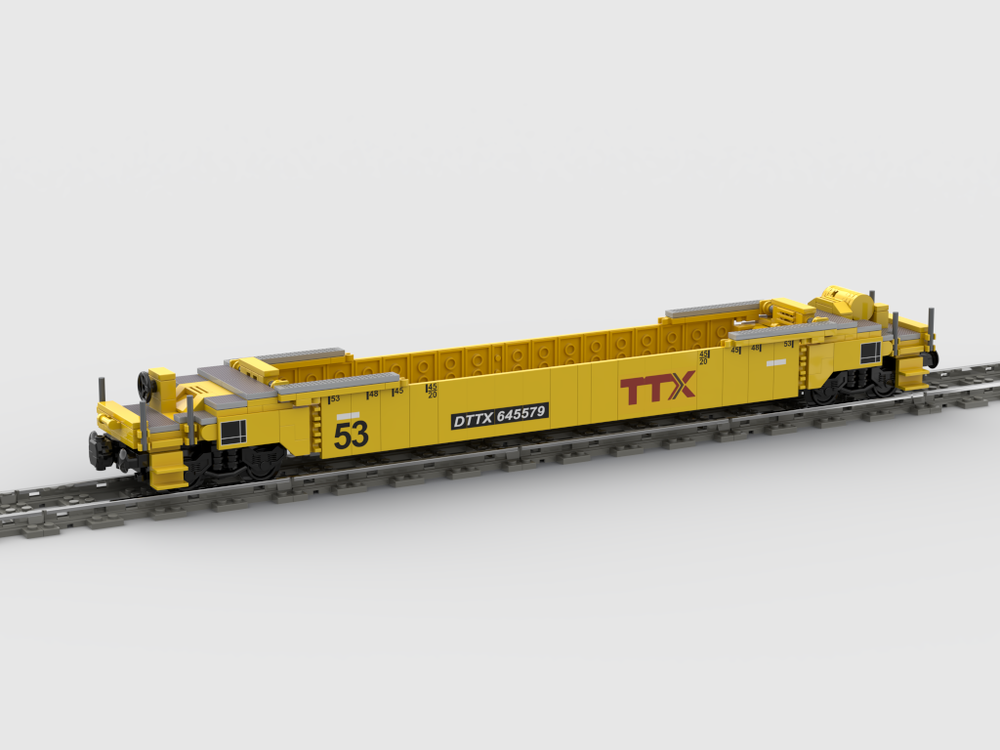 LEGO MOC Container Car DTTX (stand-alone) by langemat | Rebrickable - Build with LEGO