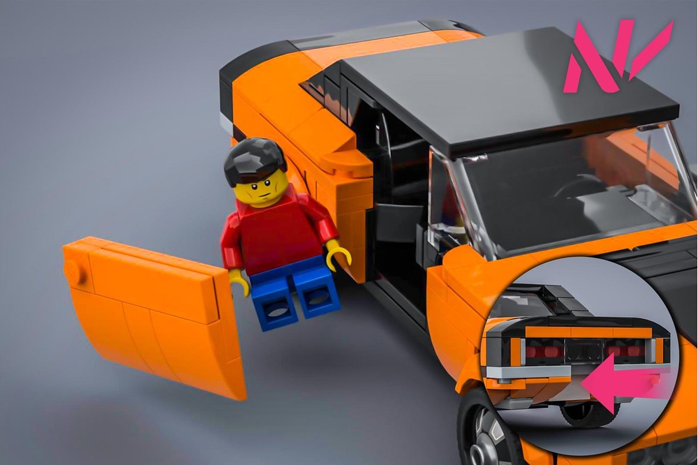 LEGO MOC 1970 Dodge Challenger by NV Carmocs | Rebrickable - Build with ...