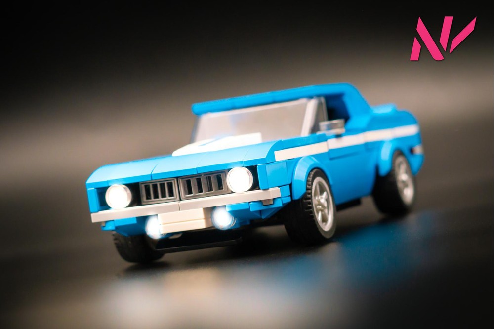 LEGO MOC 1969 Chevrolet Camaro Yenko by NV Carmocs | Rebrickable ...