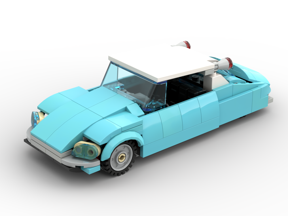 LEGO MOC Citroën DS by brick_zz | Rebrickable - Build with LEGO