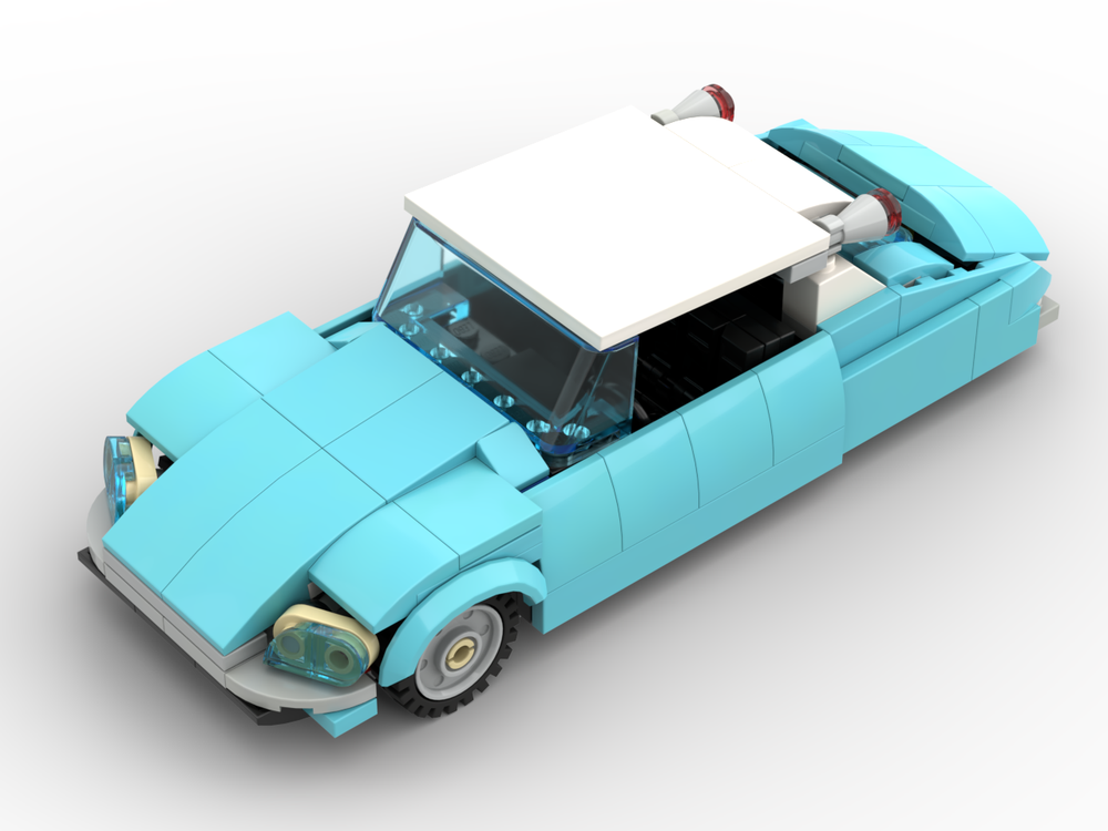 LEGO MOC Citroën DS by brick_zz | Rebrickable - Build with LEGO