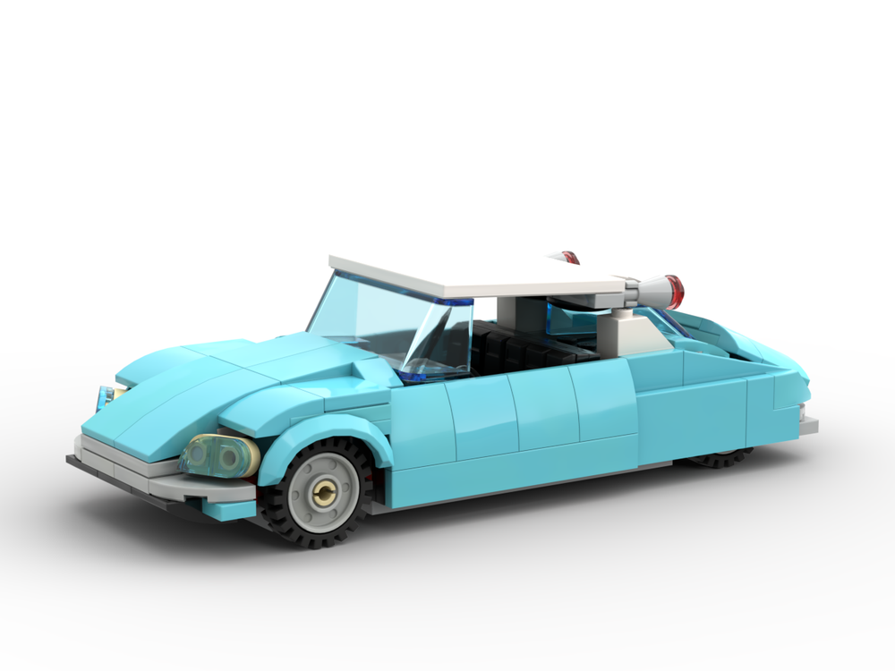 LEGO MOC Citroën DS by brick_zz | Rebrickable - Build with LEGO