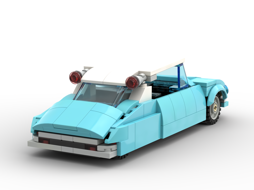 LEGO MOC Citroën DS by brick_zz | Rebrickable - Build with LEGO