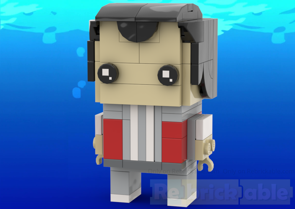 LEGO MOC Kazushi Miyamoto BrickHead - Persona 3 by GoldengamerLego ...