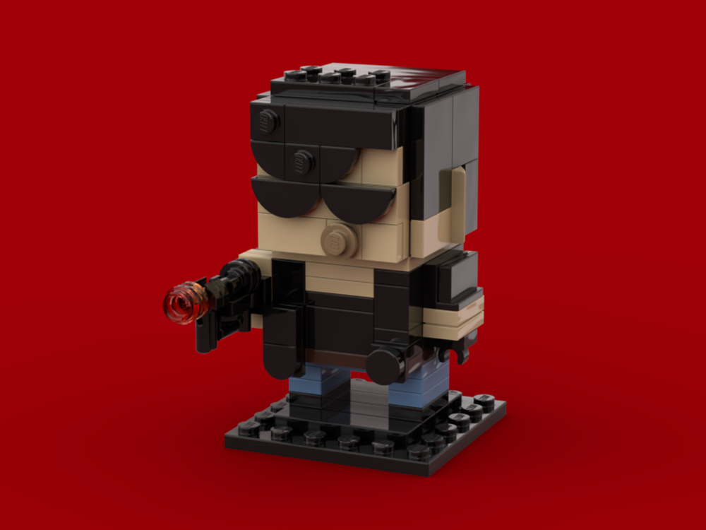 LEGO MOC Marion "Cobra" Cobretti Brickheadz - Sylvester Stallone by ...