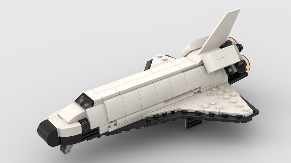 LEGO MOC Space Shuttle 1:190 - LEGO Creator 31134 Space Shuttle by ...