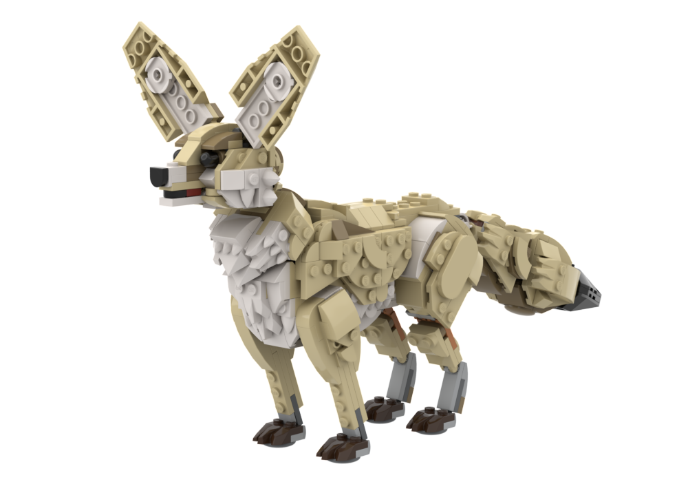 Lego Moc Fennec Fox Vulpes Zerda By Orchardbuilds Rebrickable