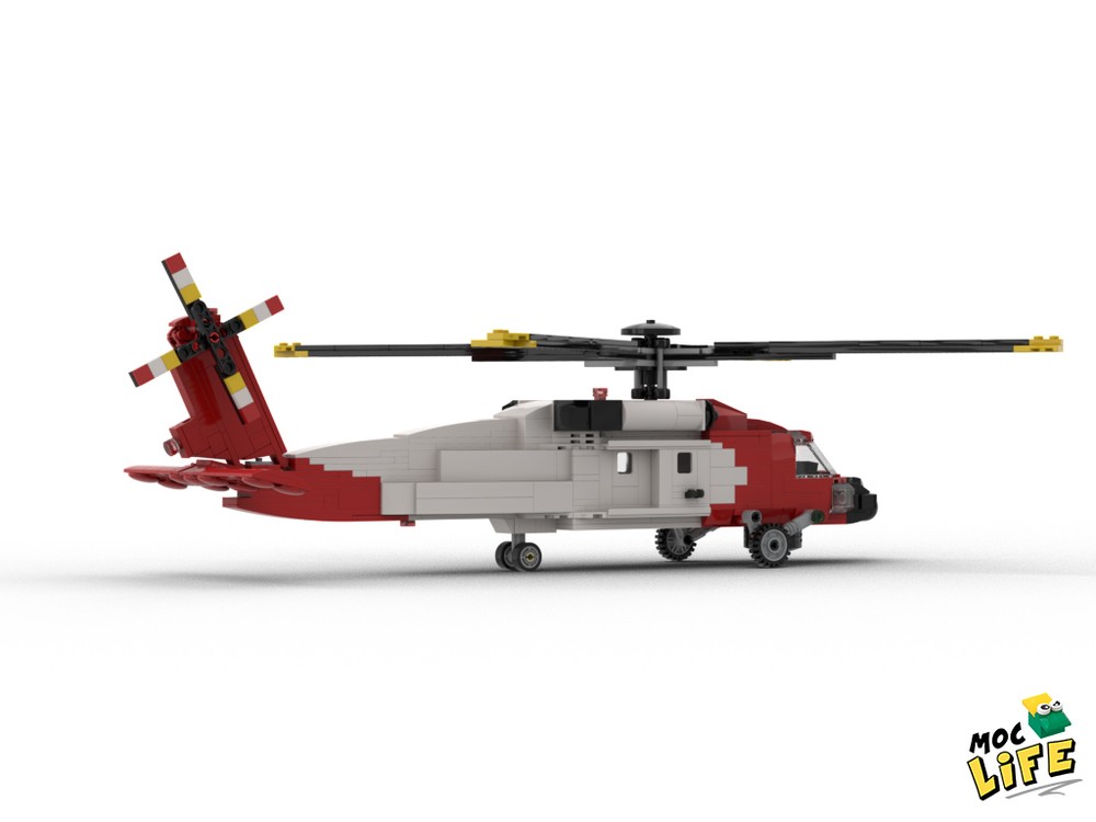 LEGO MOC Sikorsky MH-60 Guard Coast by MocLife | Rebrickable - Build ...