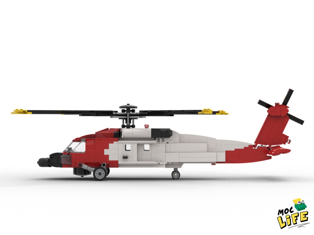 LEGO MOC Sikorsky MH-60 Guard Coast by MocLife | Rebrickable - Build ...