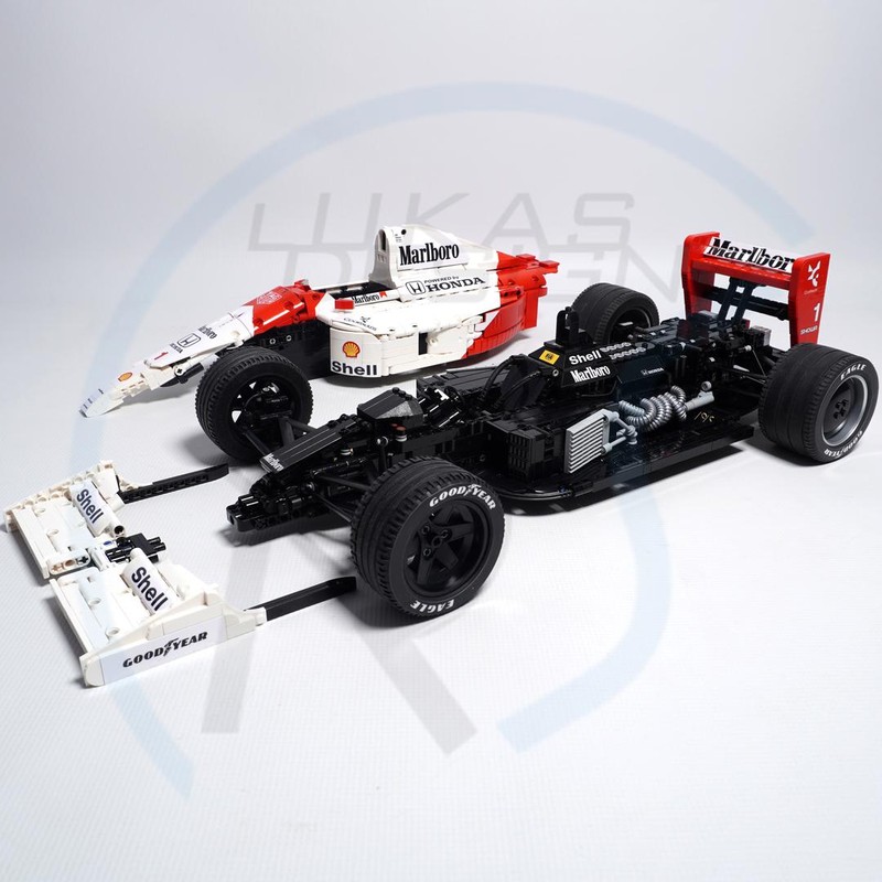 LEGO MOC McLaren F1 MP4/6 1:8 Scale by Lukas2020 | Rebrickable - Build ...