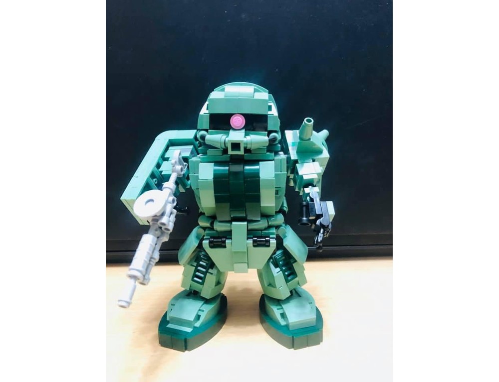 LEGO MOC-180922 MS 06 Zaku by timothyng | Rebrickable - Build with LEGO