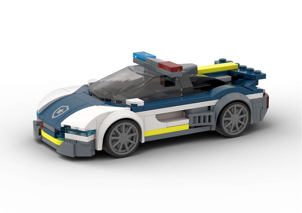 LEGO MOC Set 60415 - 8 Stud Police MOD by Zico3d | Rebrickable - Build ...