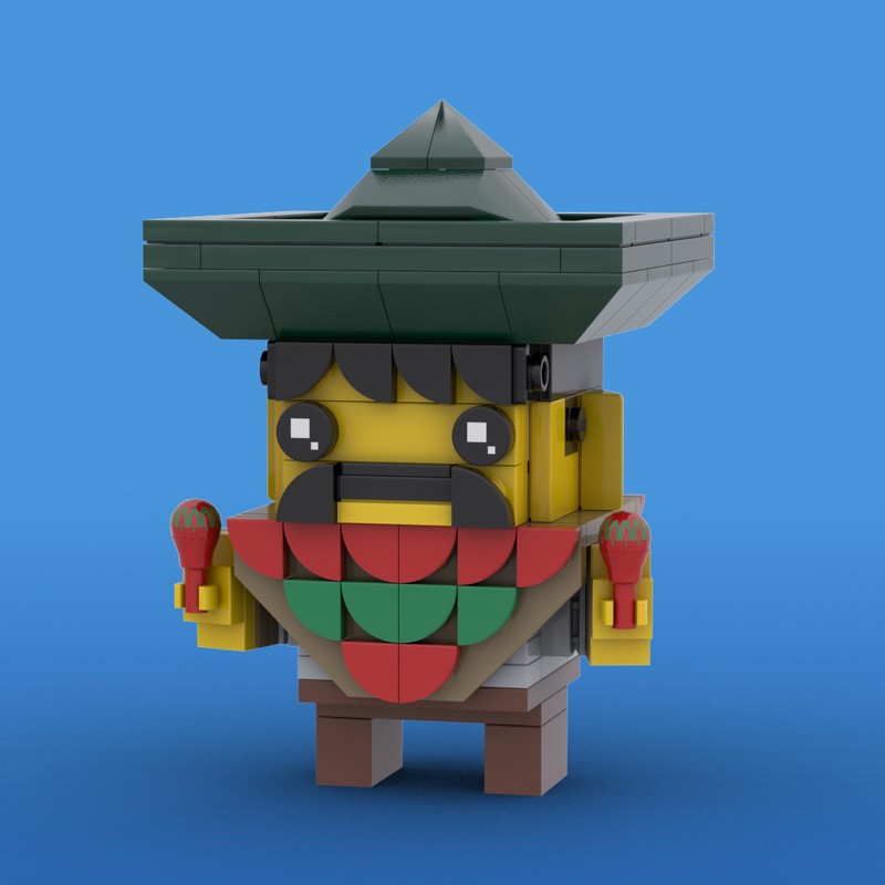 LEGO MOC Mariachi by SkyCaptain | Rebrickable - Build with LEGO