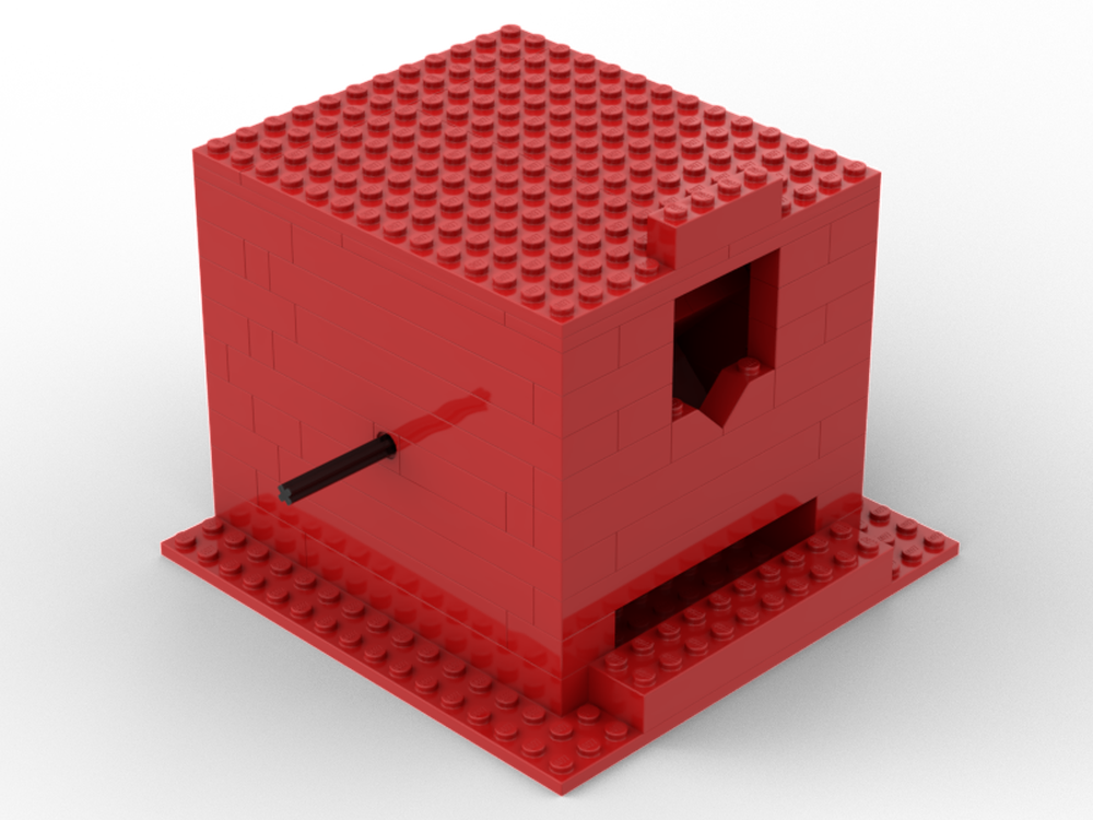 LEGO MOC Red monster vacuum turbine v2 by thestigggg | Rebrickable ...