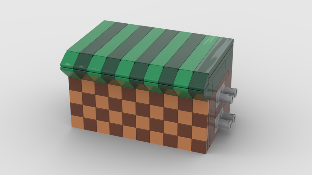 LEGO MOC Sonic Greenhill zone (Flat) by Brick99 | Rebrickable - Build ...