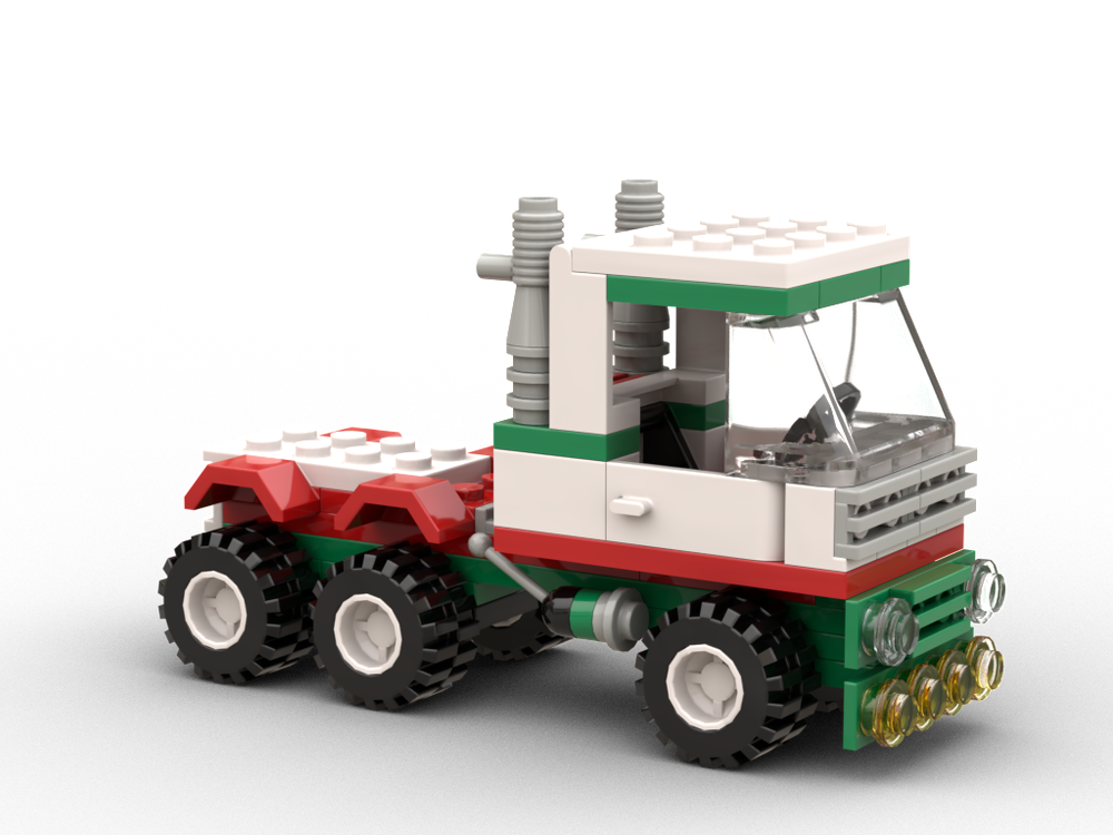 LEGO MOC Octan Racing Truck by Swerix | Rebrickable - Build with LEGO