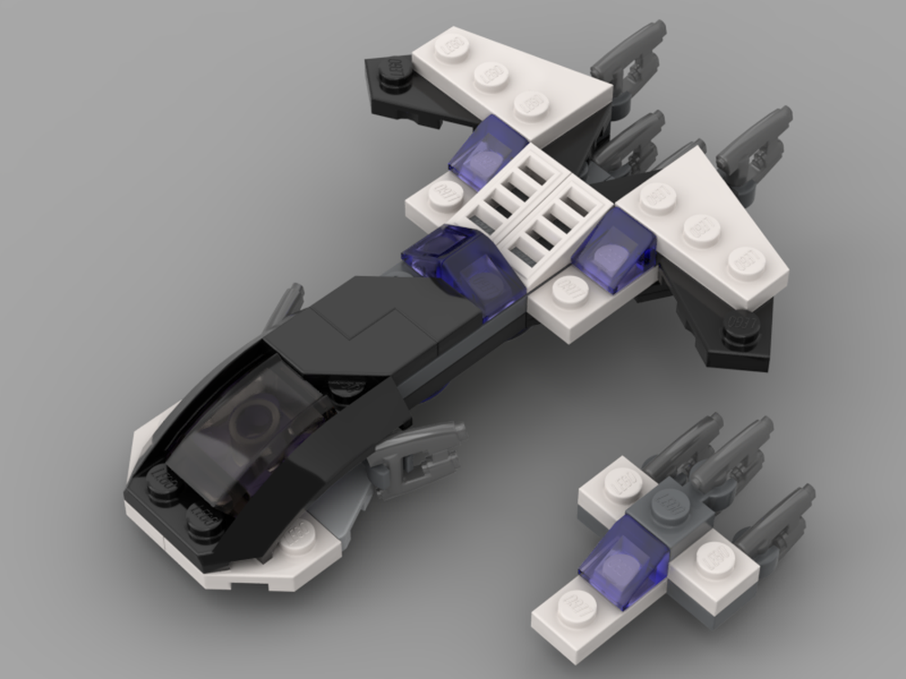 LEGO MOC Talion Asteroid Protector by diddesen | Rebrickable - Build ...