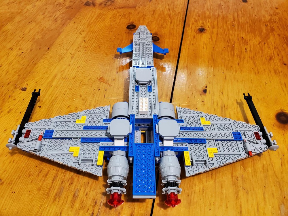 LEGO MOC 10497 Alt Build- Zenith-9500 Star Splitter by Camobricktape ...