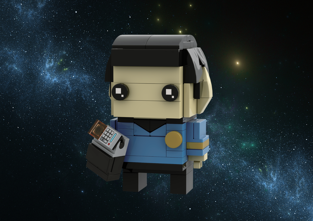 LEGO MOC Cmdr Spock by RetroBrix | Rebrickable - Build with LEGO