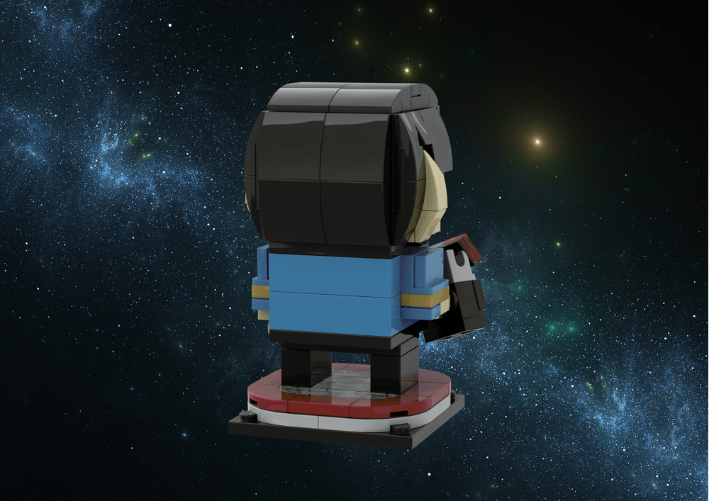 LEGO MOC Cmdr Spock by RetroBrix | Rebrickable - Build with LEGO