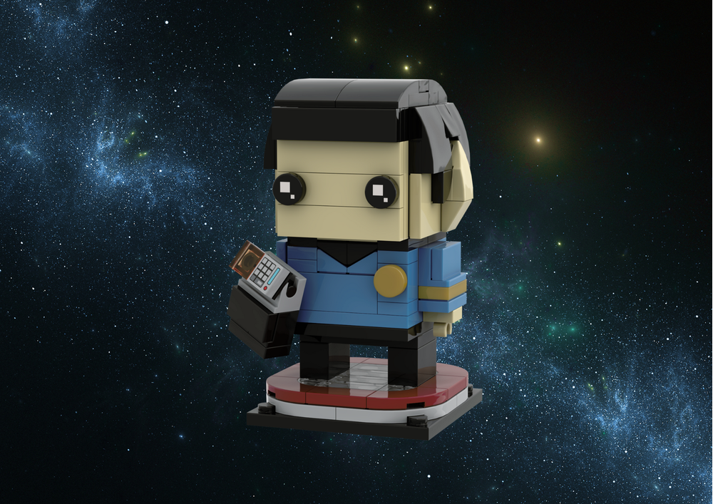 LEGO MOC Cmdr Spock by RetroBrix | Rebrickable - Build with LEGO