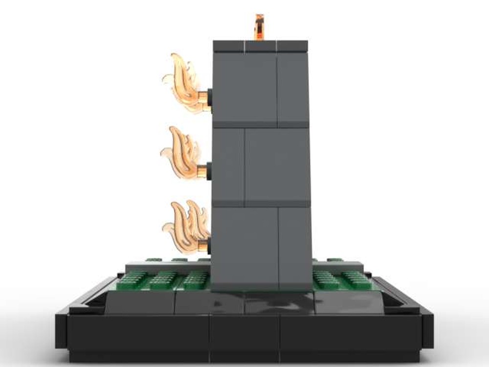 LEGO MOC-180971 Jurassic Park Gate by Chunk918 | Rebrickable - Build ...