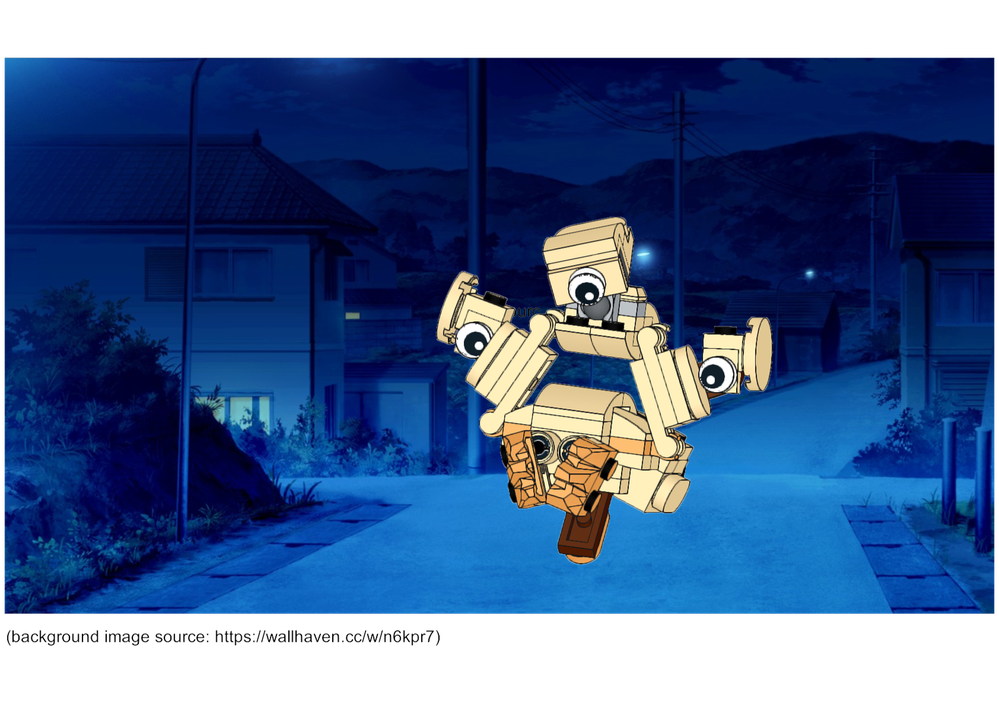 LEGO MOC 30666 - Three Headed Yōkai by StarStarbucks | Rebrickable ...