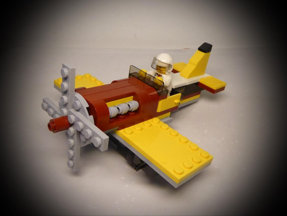 LEGO MOC-18098 60150 Propeller Plane (Town > City 2018) | Rebrickable ...