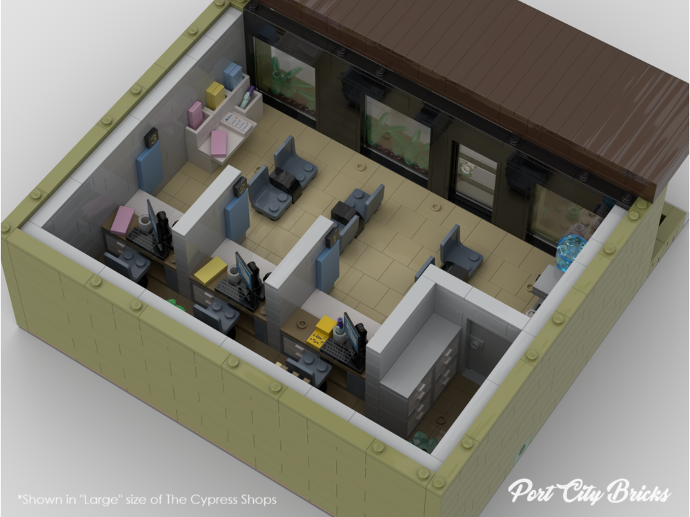 LEGO MOC Driver's License Office - Cypress Shops Series by ...