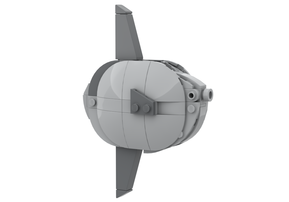 LEGO MOC Ocean Sunfish (Mola mola) by OrchardBuilds | Rebrickable ...